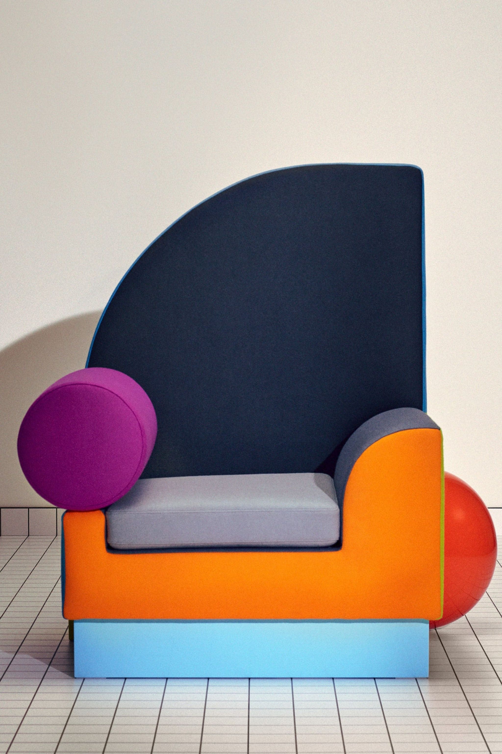 Memphis Milano Bel Air by Peter Shire | Bonne Choice