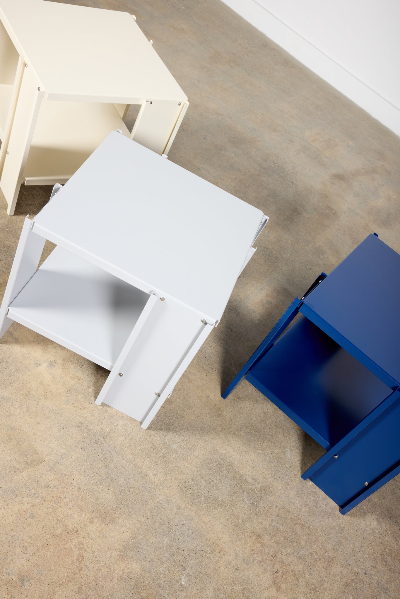 Aluminum Side Table by Lehni | Bonne Choice