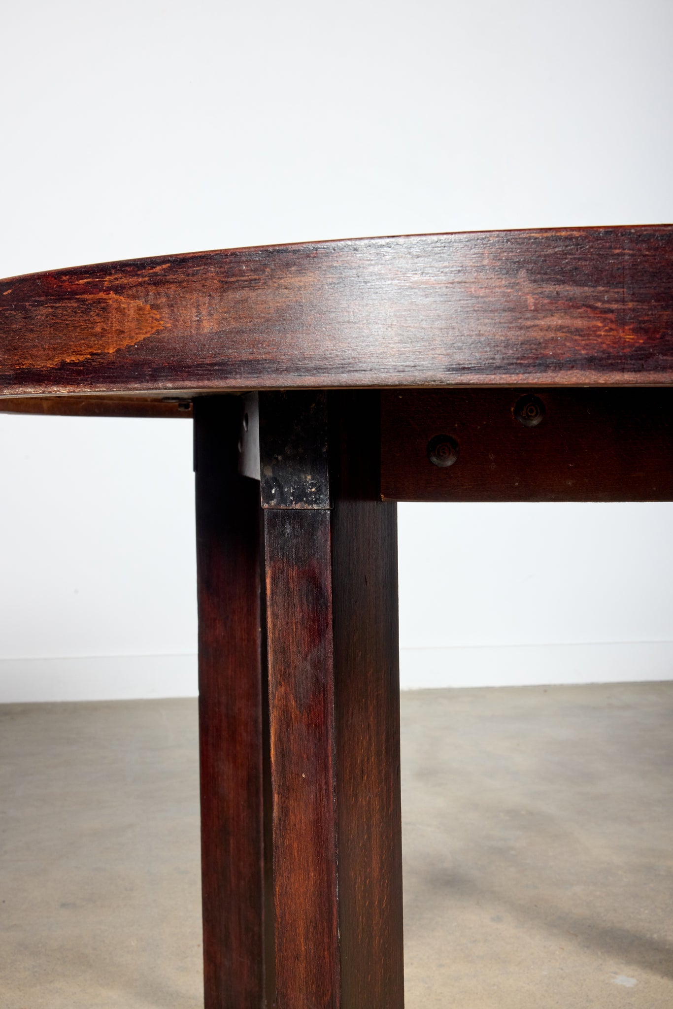 Vintage Round Garrigue Tiled-Top Dining Table by Roger Capron | Bonne ...