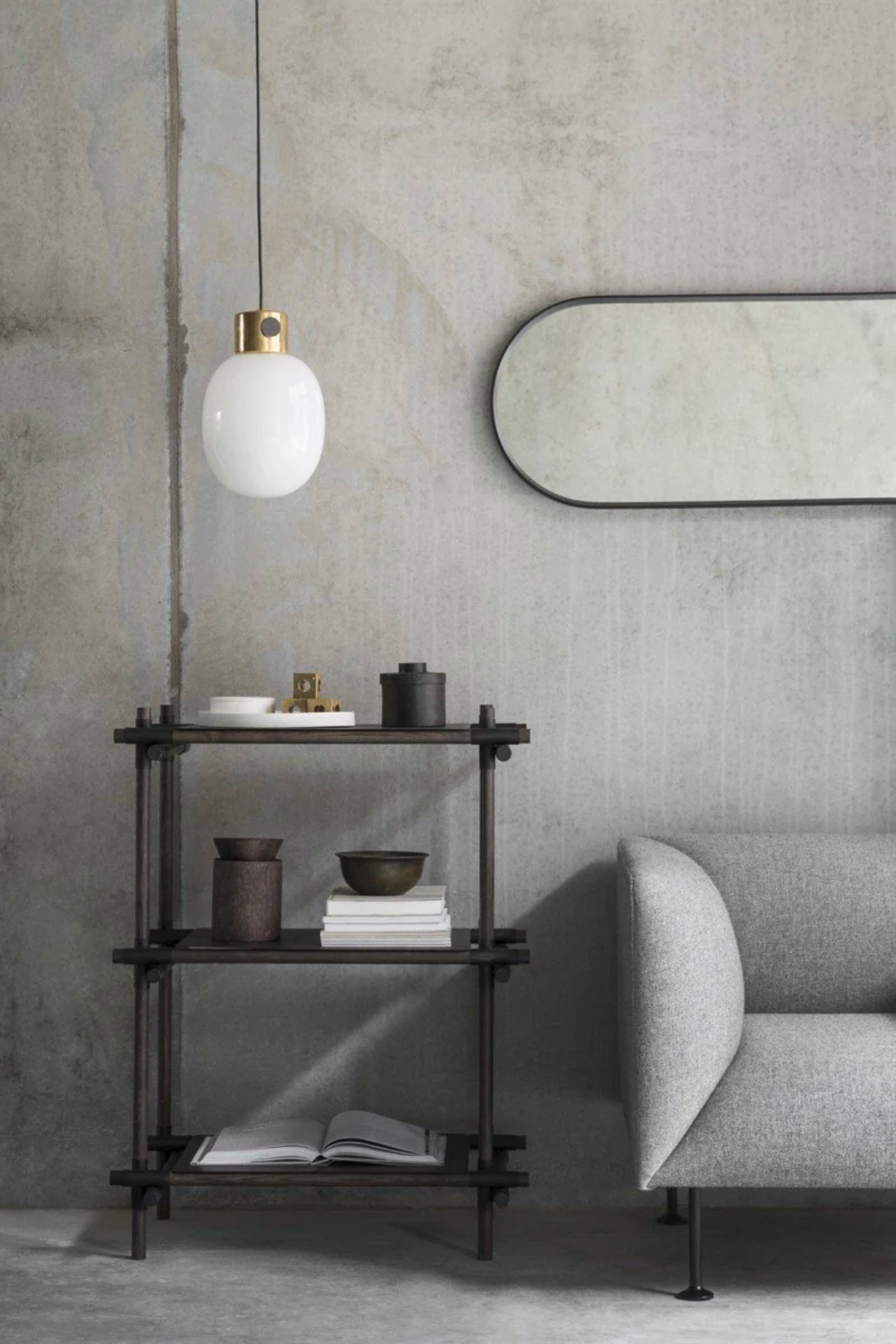 Norm Wall Mirror Oval | Bonne Choice
