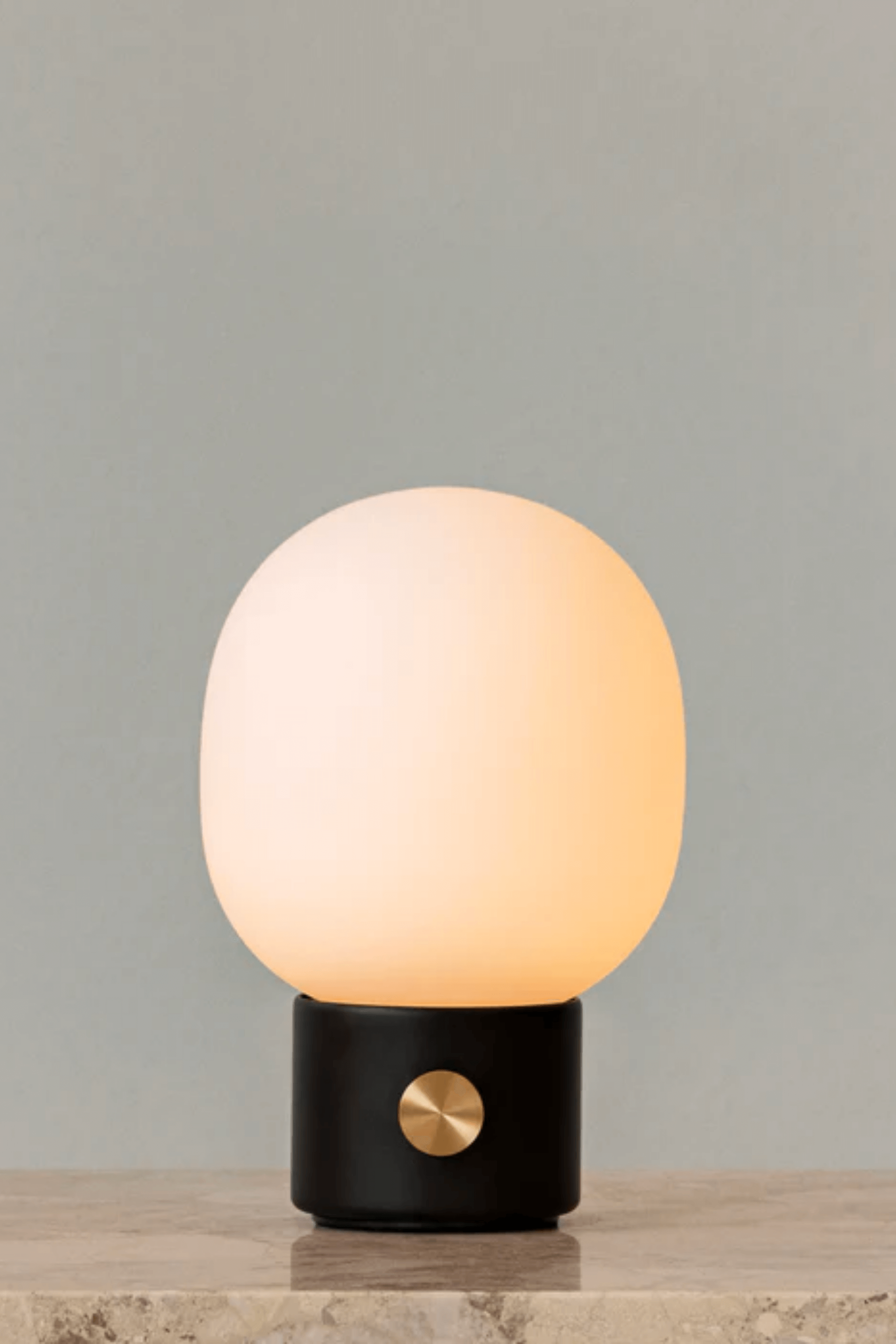 Black Portable JWDA Table Lamp by Menu | Bonne Choice