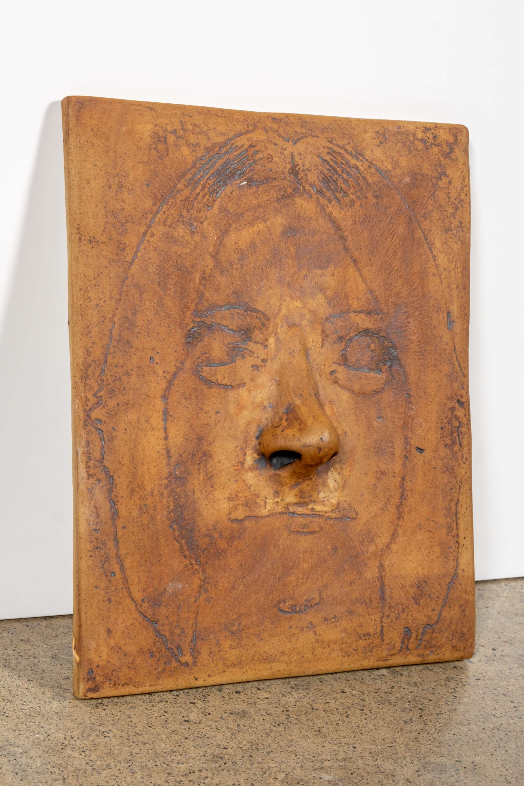 Ceramic Face Relief Wall Plaque | Bonne Choice