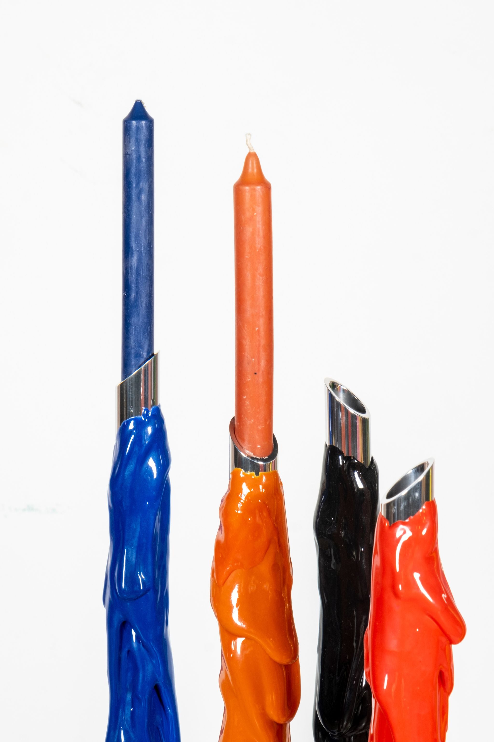 Meritalia "Edizioni del Pesce" Candelabre / Orange | Bonne Choice