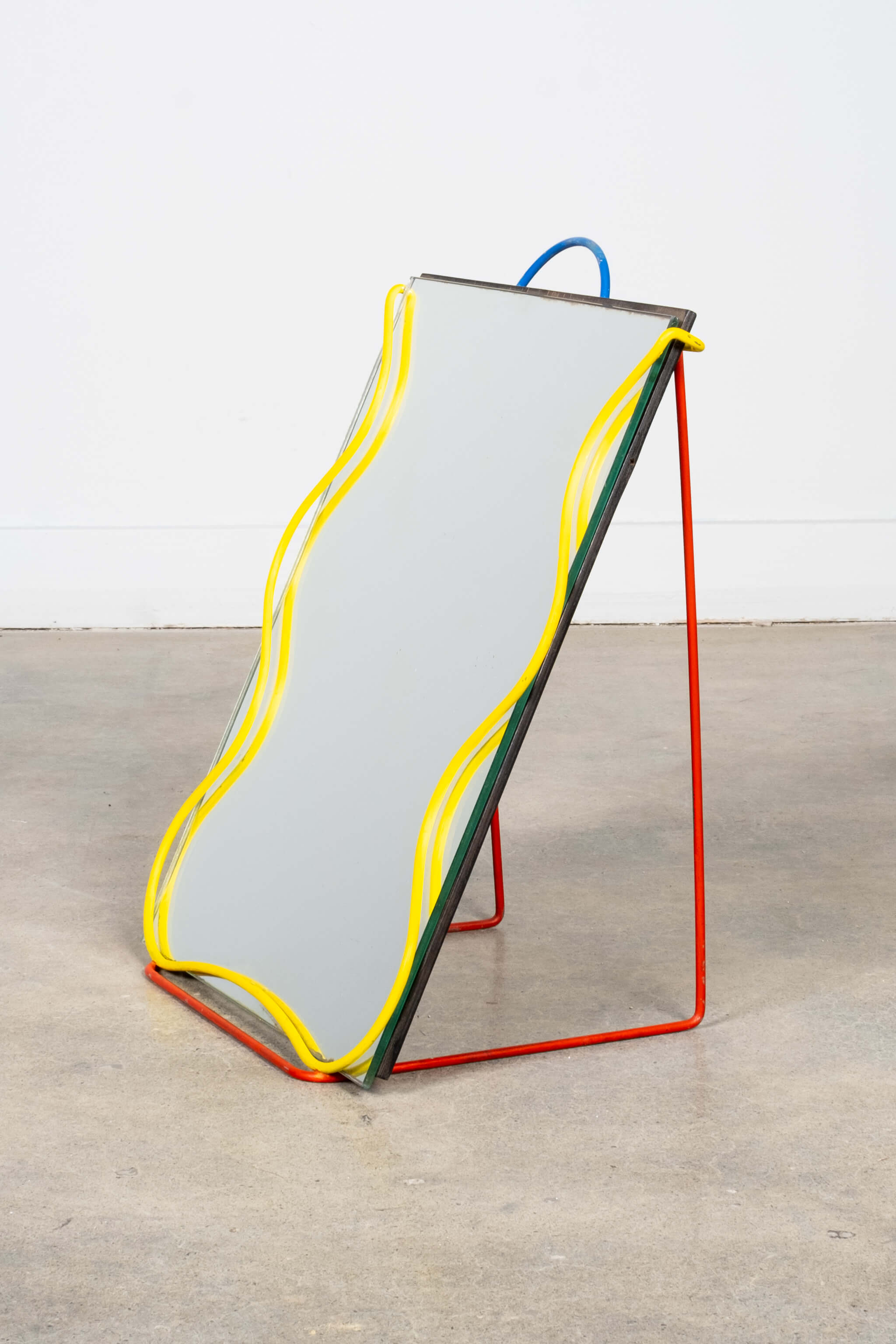 Extremely Rare Early Memphis Tabletop Mirror | Bonne Choice