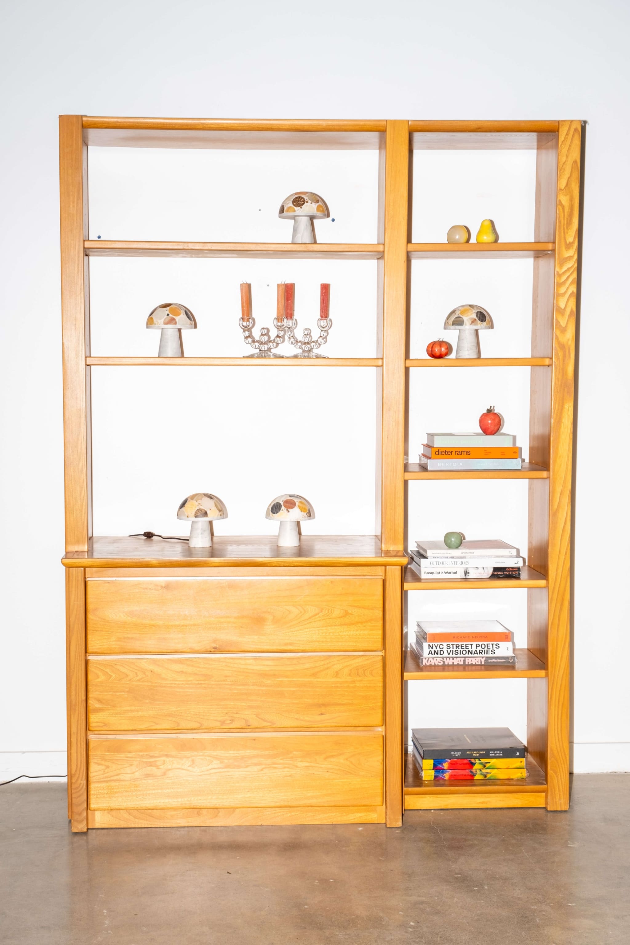 French Elm Shelving Unit | Bonne Choice