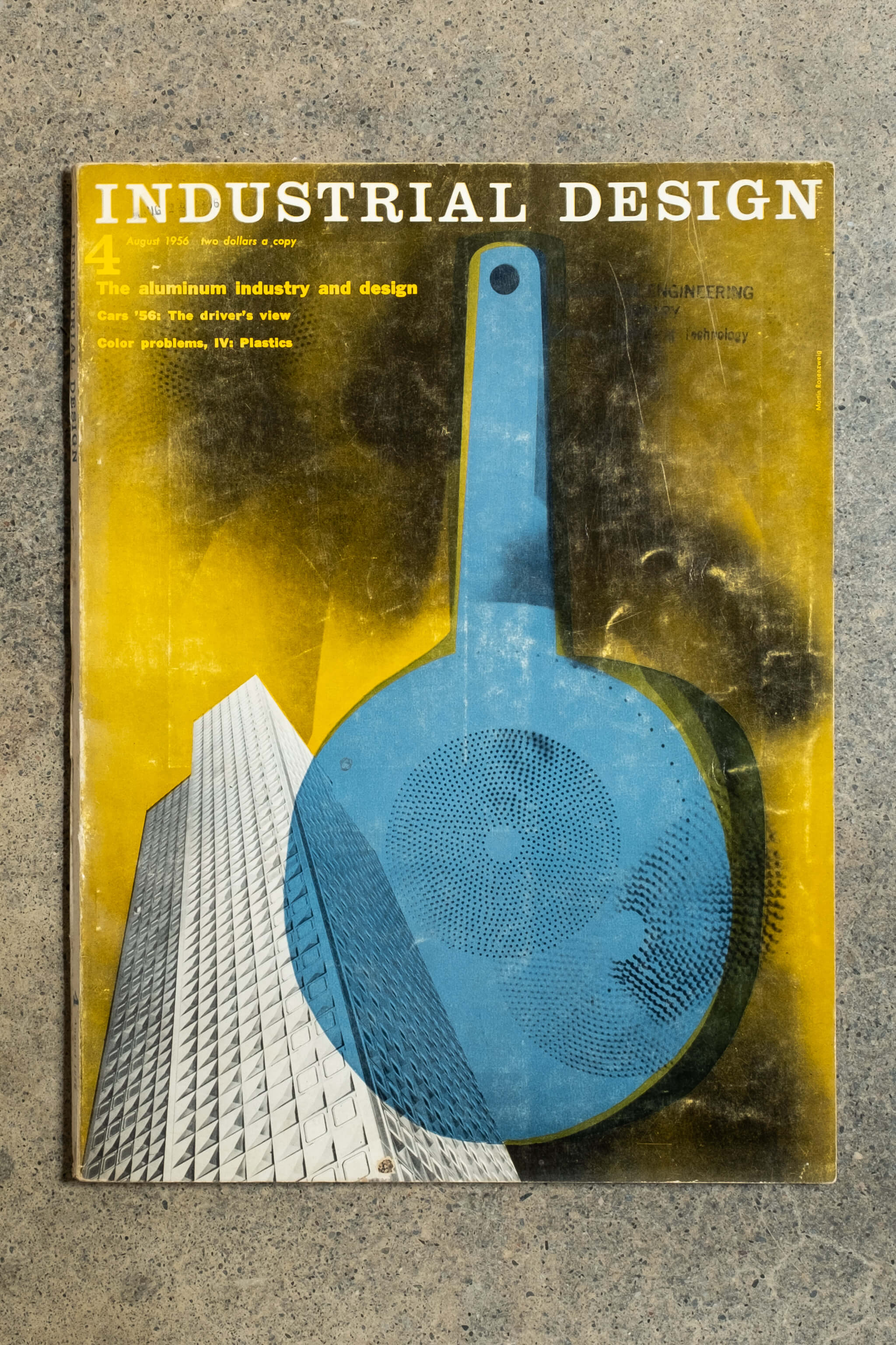 Industrial Design Vintage Magazine, August 1956 | Bonne Choice