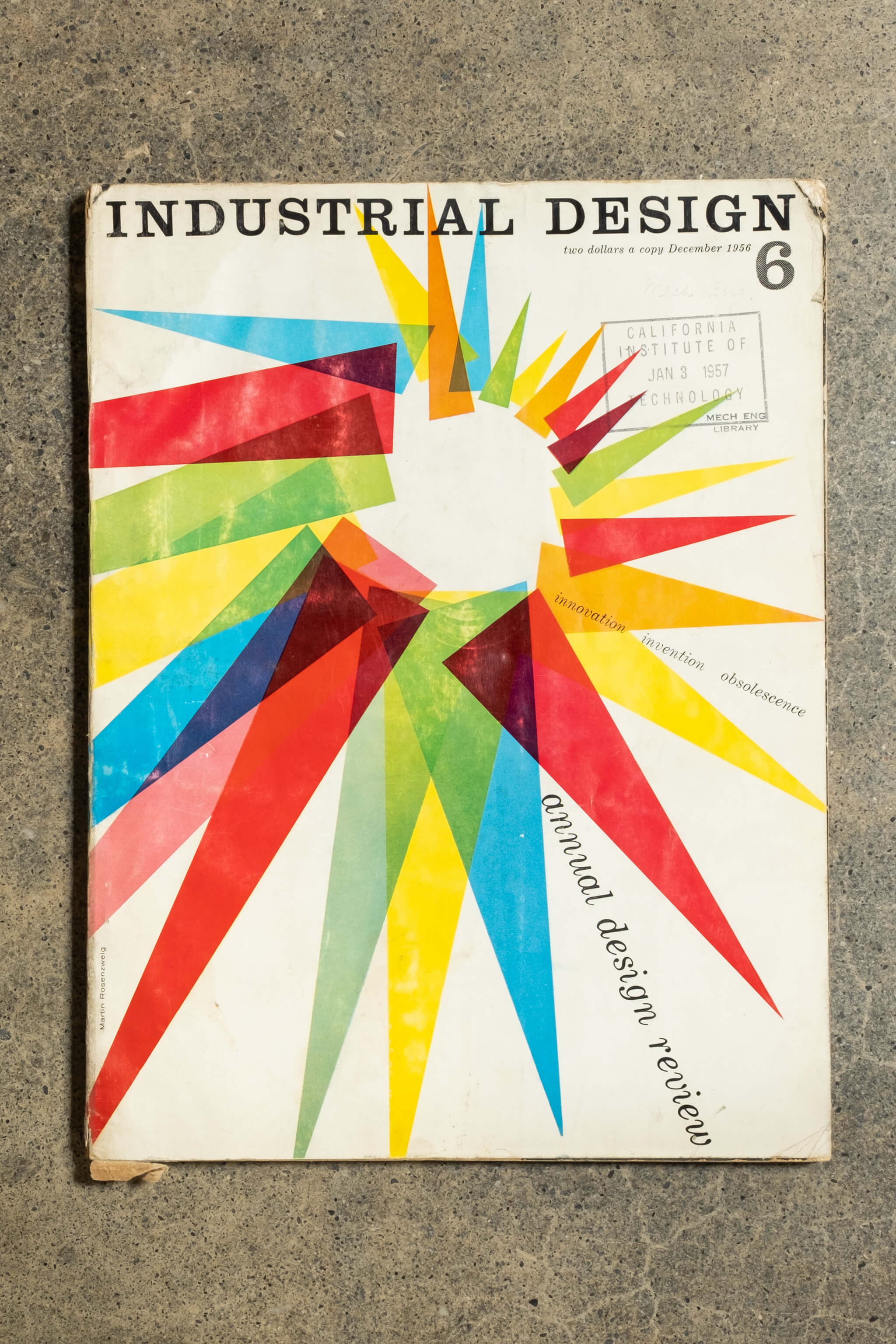 Industrial Design Vintage Magazine, December 1956 | Bonne Choice