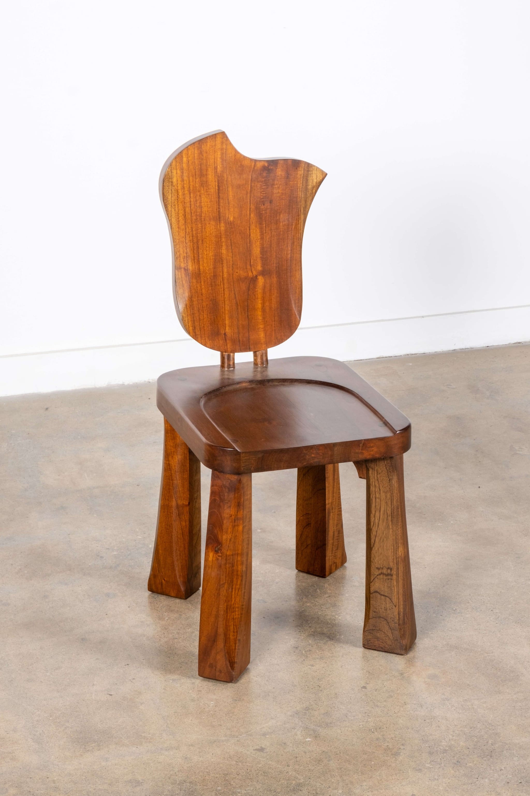 Miuca Wood Chair, Dark | Bonne Choice