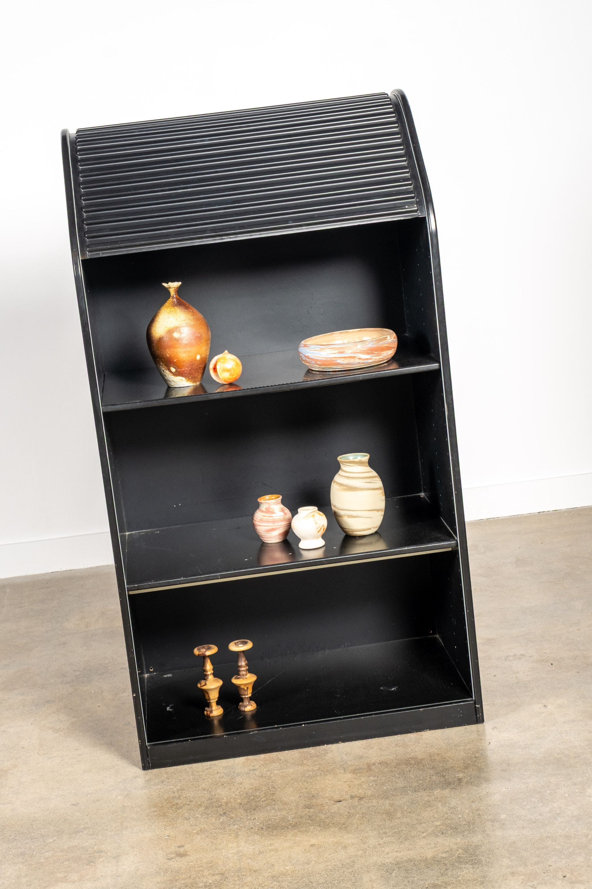 Vintage Pastoe A'Dammer Roller Shutter Storage Cabinet | Bonne Choice