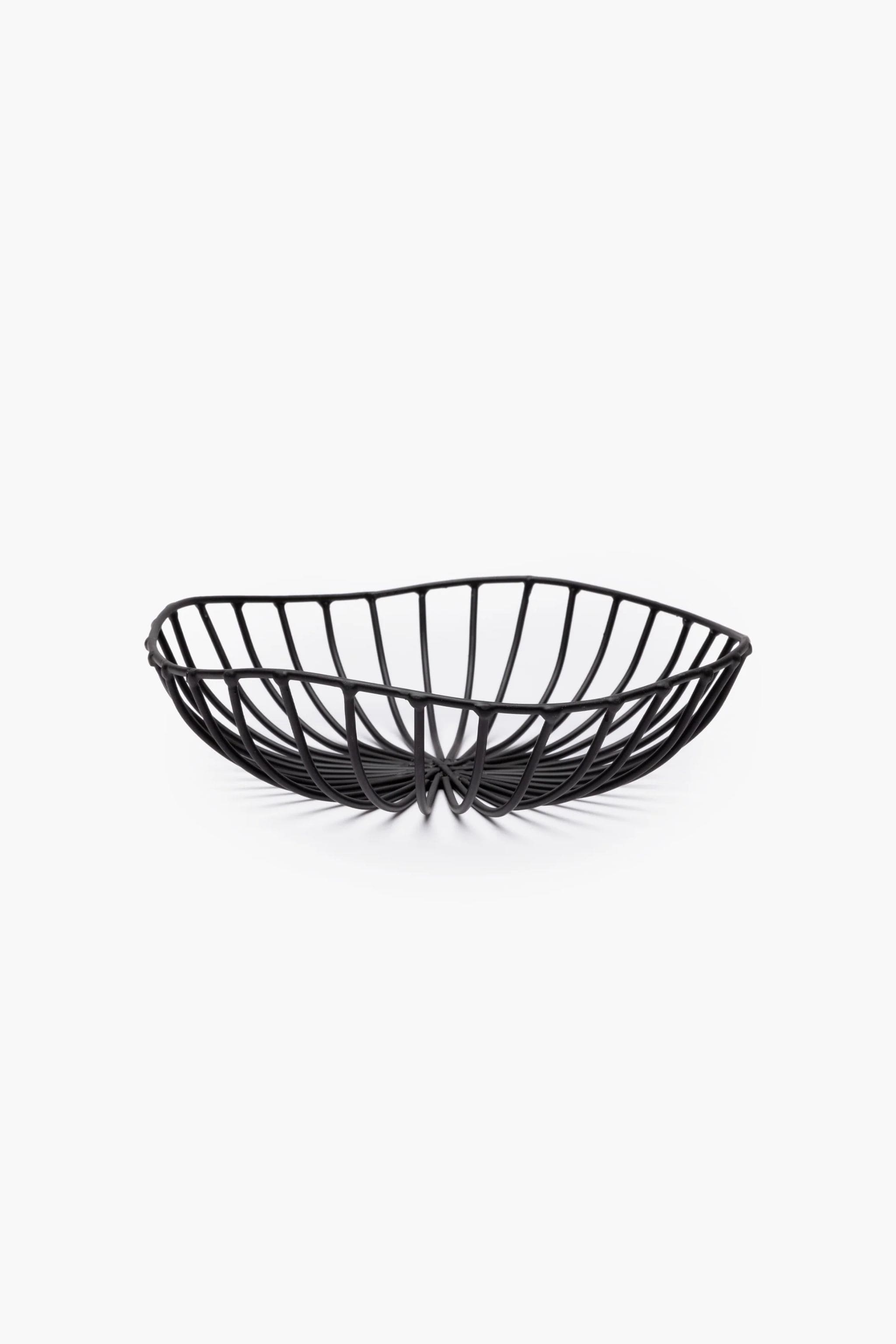 Serax Iron Bread Basket L Black Catu Metal Sculptures by Antonino ...